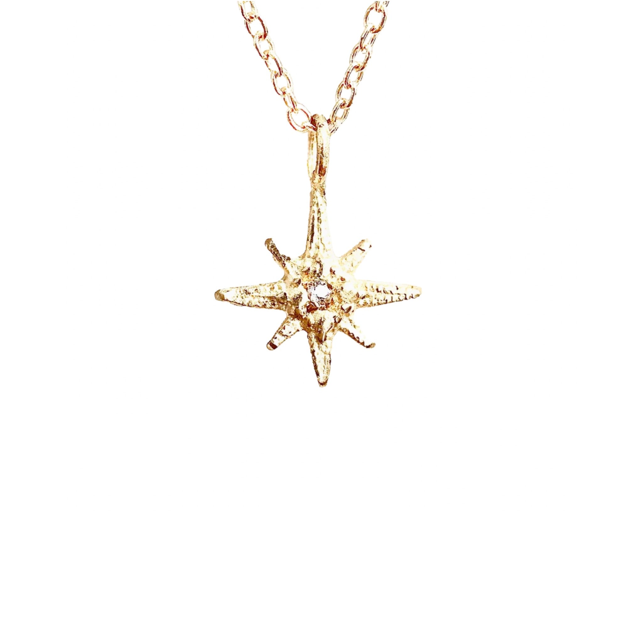 tiny 'gratitude' star necklace – Len Collective