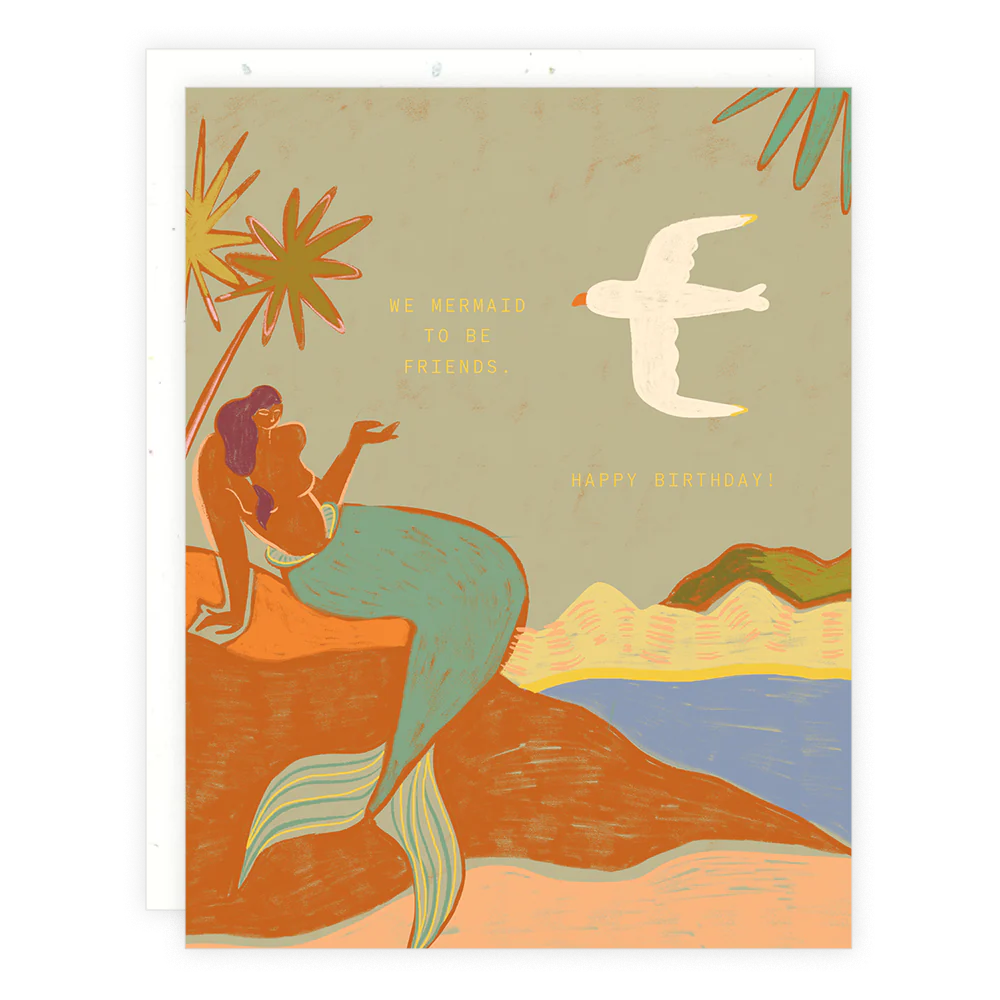 mermaid card – Len Collective