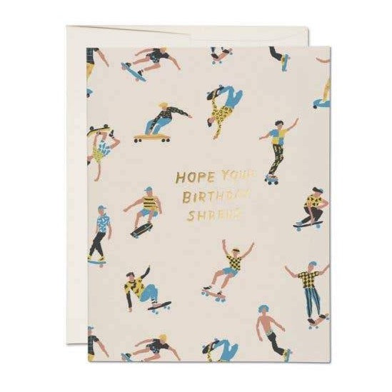 birthday shreds card – Len Collective